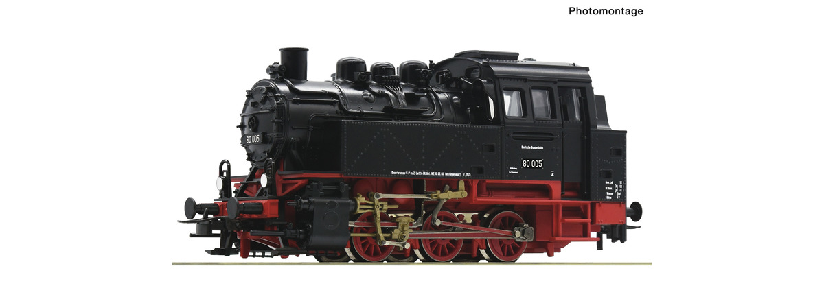 Parní lokomotiva BR 80, DB, III, H0 1:87 | Parní |Model4all- modely pro ...