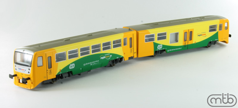 Motorová jednotka 814 075 RegioNova, ČD, epocha V, H0 1:87 | H0 1:87 ...