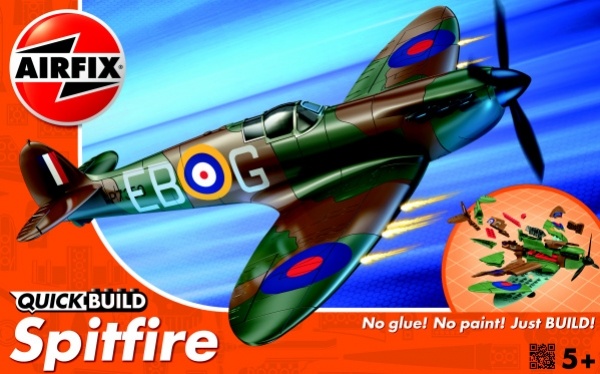 Spitfire, princip LEGO kostek | Airfix Quild Build |Model4all- modely ...